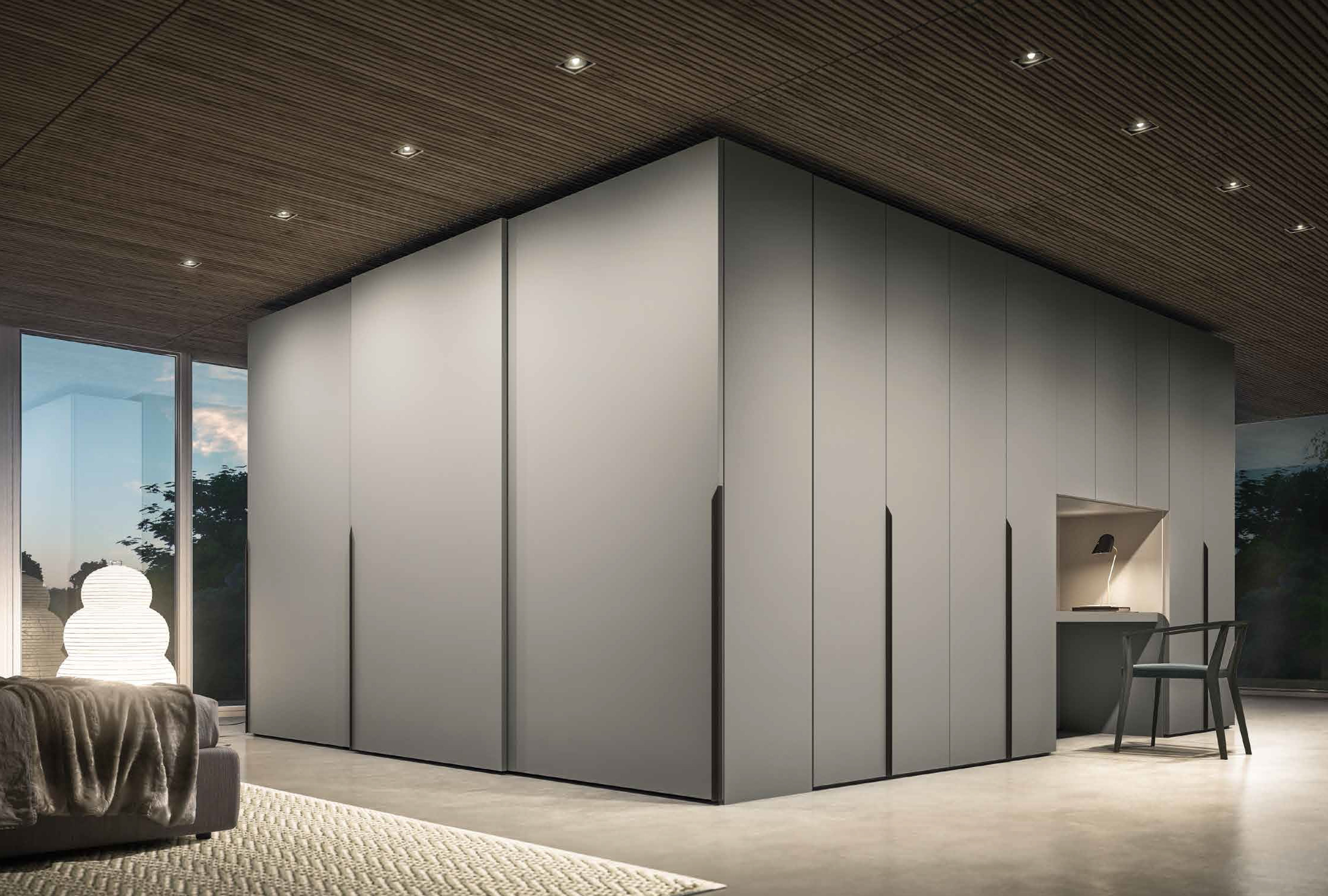 Dressing-portes-battantes-vue-de-face - Meubles Aubin